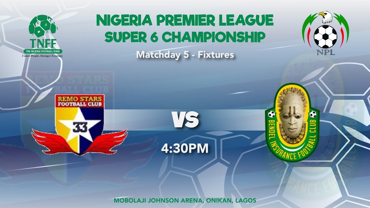 NPL Super 6 - Day 5 - Game 2 - REMO STARS vs BENDEL INSURANCE - YouTube