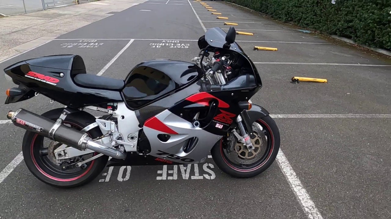 1998 GSXR 750 SRAD walk around - YouTube