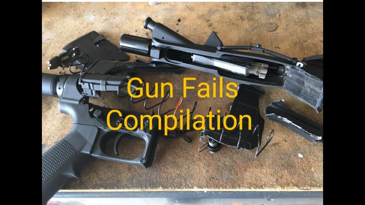 Gun Fails. What not to do. - YouTube