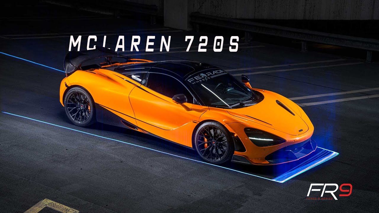 McLaren 720s | Ferrada Wheels FR9 Obsidian Black - YouTube