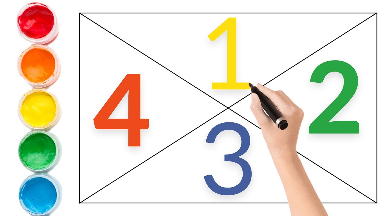 learn to counting 1 to 100, color,123,12345, for kids, a for apple ...