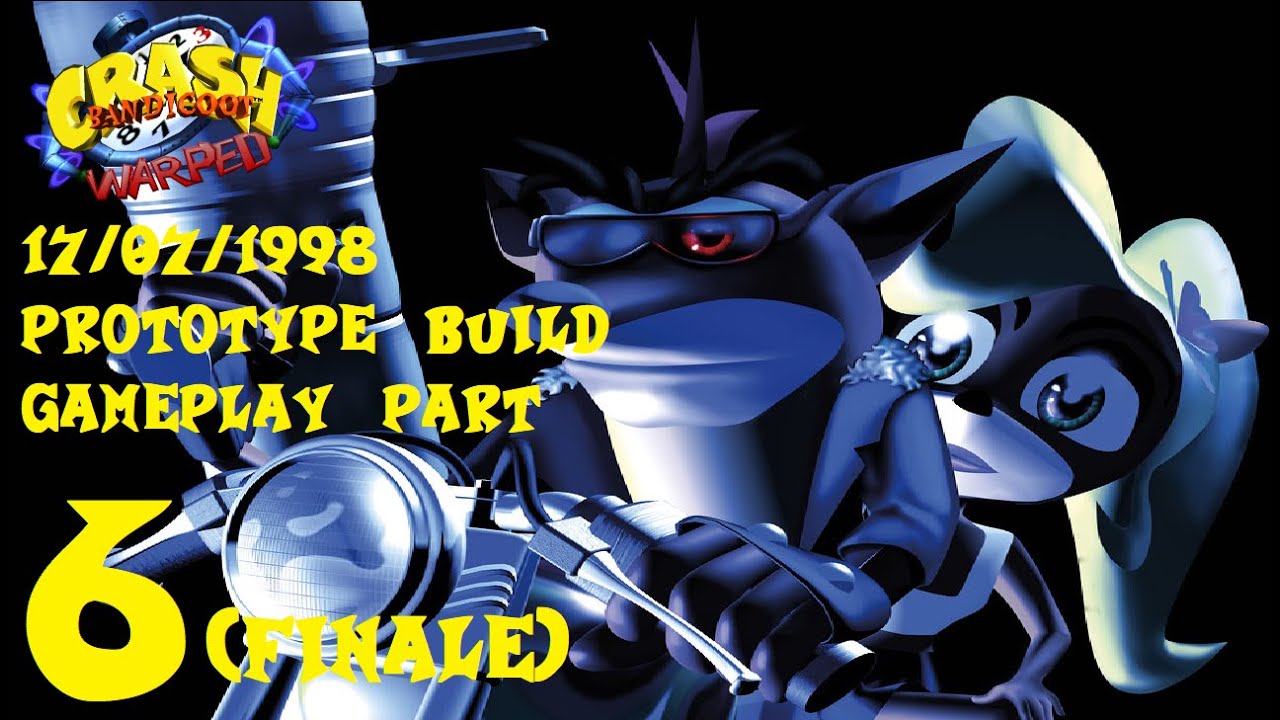 Crash Bandicoot: Warped (17th July 1998 Prototype Build) Gameplay ...