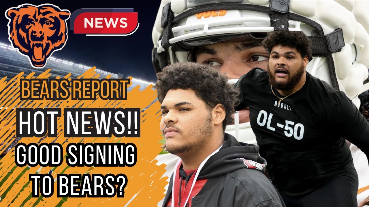 WOW! NOW NEWS! CHICAGO BEAR REPORT: NEW PLAYER IN CHICAGO?! NOW WE WIN ...