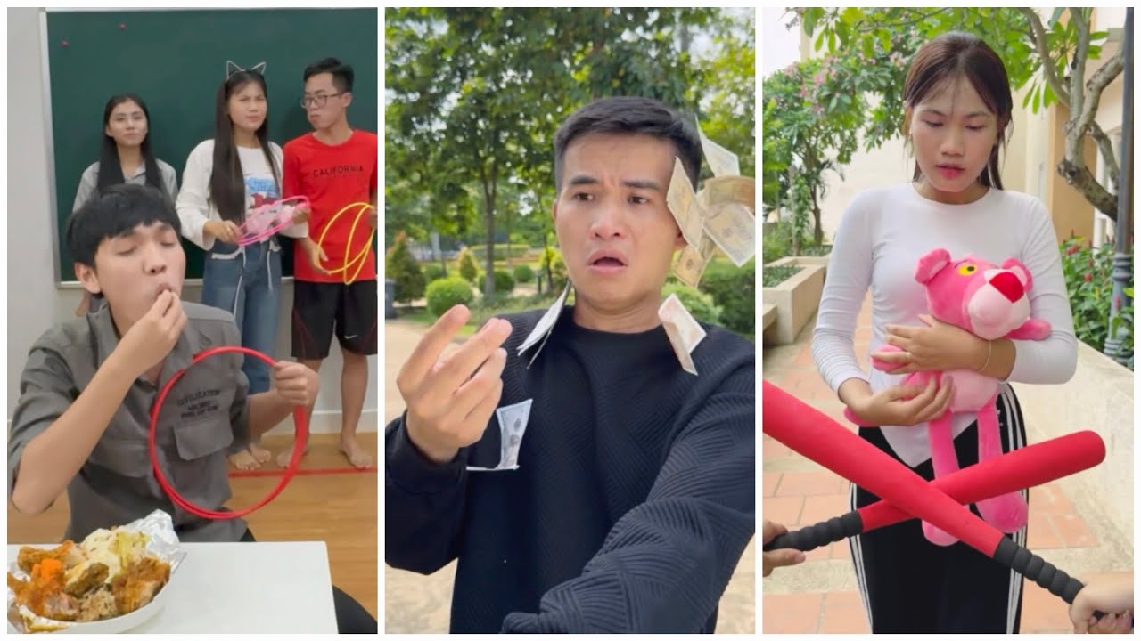 Gluttonous boy and greedy boy 🔋😆🦷 Linh Nhi Su Hao #shorts - YouTube