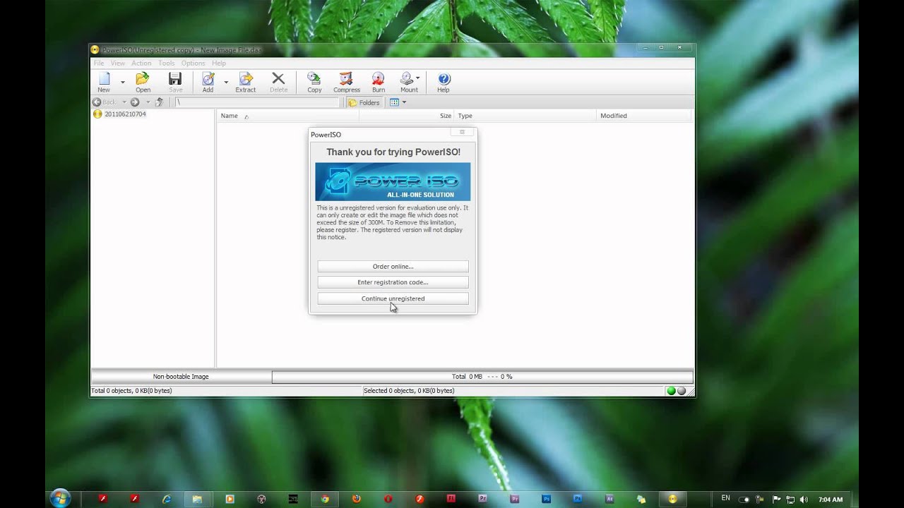 How to install power iso & configuration - YouTube