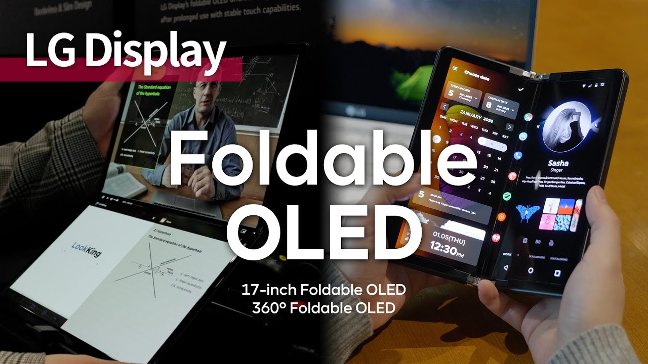 [Tech Talk] Experience the Mind-Boggling 360-degree Foldable OLED ...