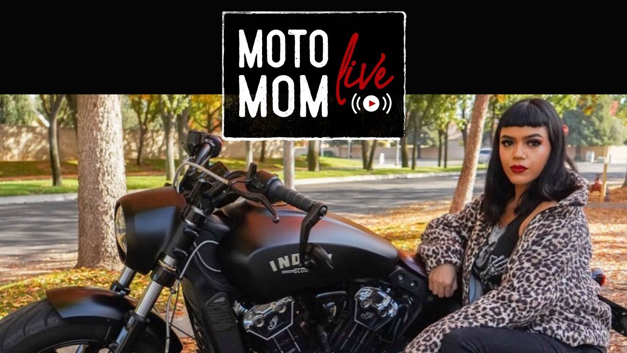 MOTO MOM LIVE with Star Bobber (Indian Motorcycle Ambassador) - YouTube