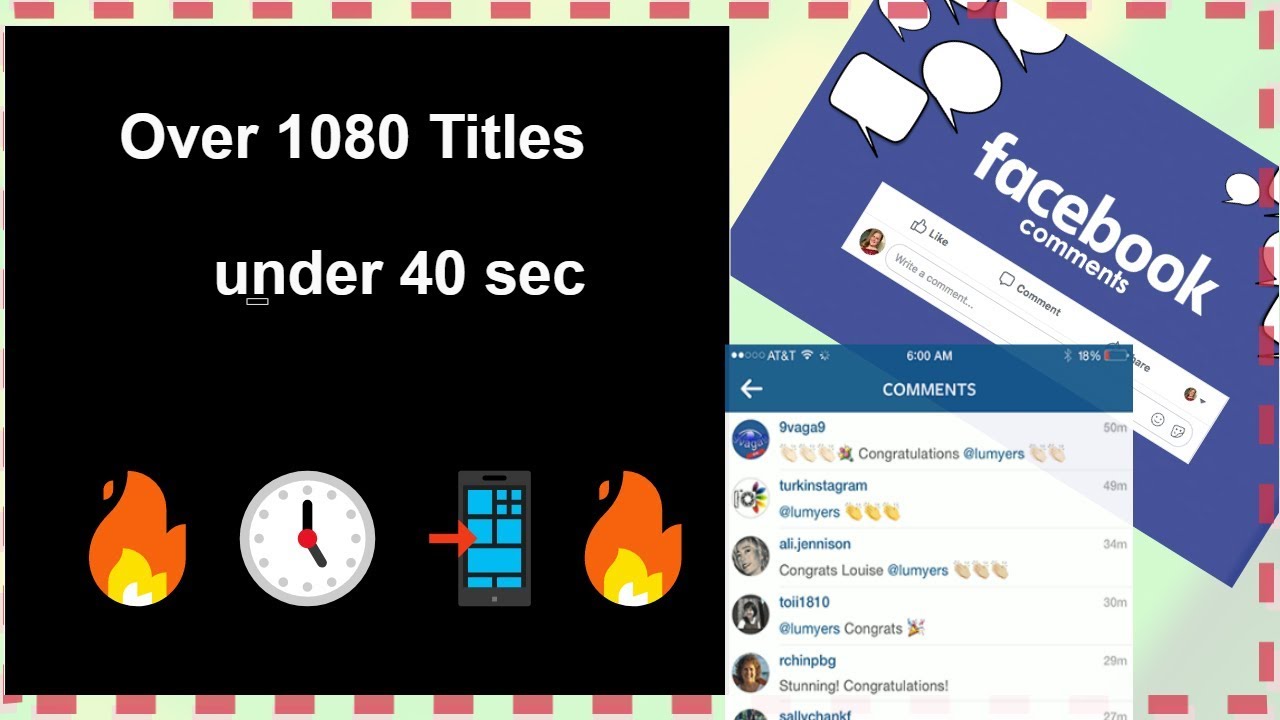 💯 Best Comments Generator for Facebook & Instagram [MS Excel] - YouTube