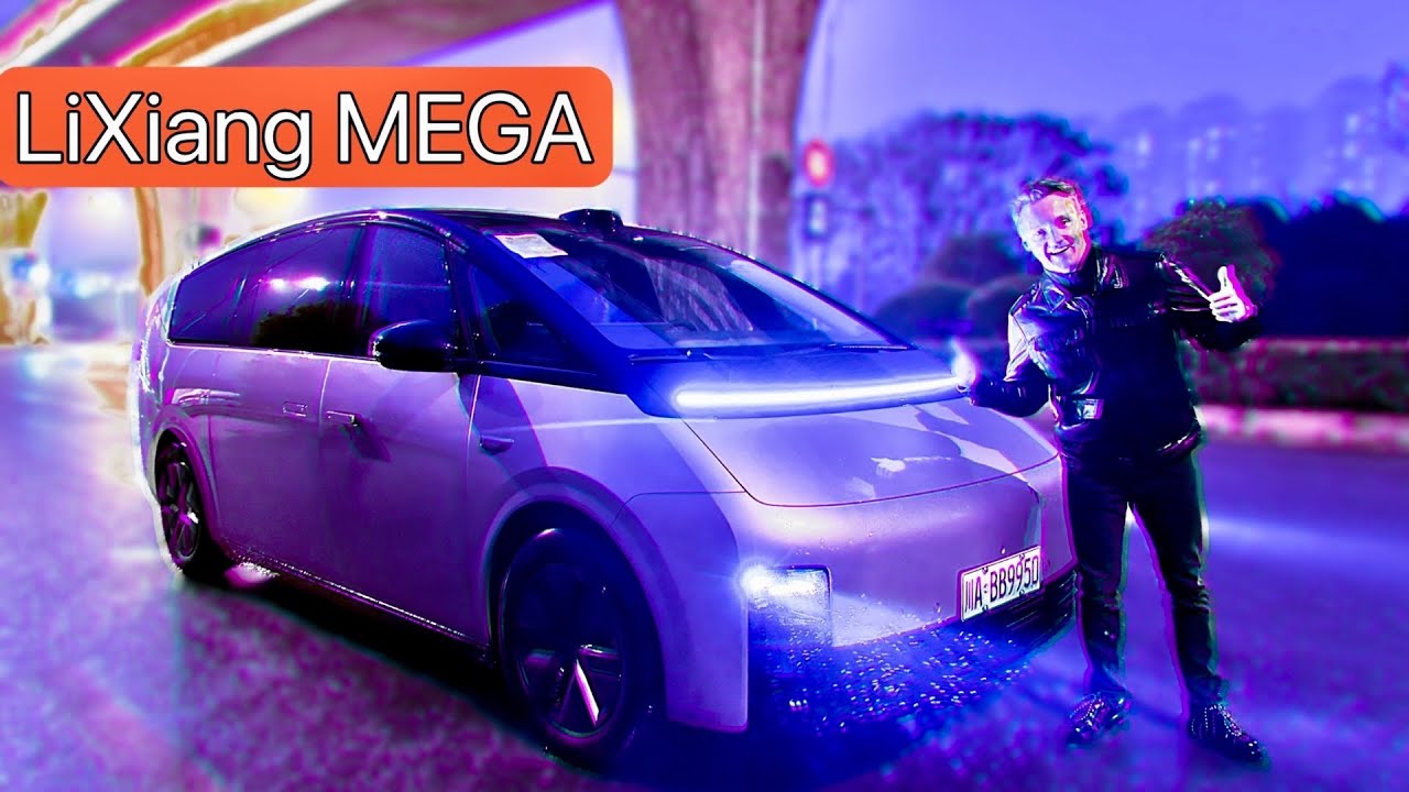 Li Xiang Mega: космолет из будущего / рестайлинг L7, L8, L9 - YouTube