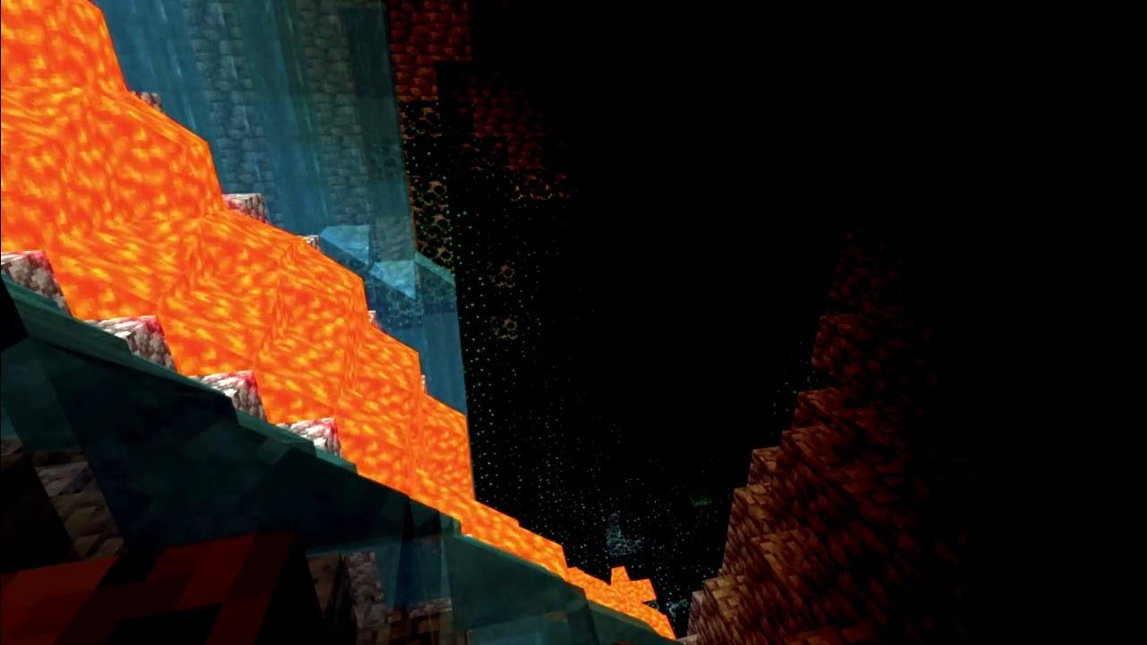 [Minecraft] Waterfalls 🌊 | Lava | 🪨 Underground ~Ambience with Calming ...