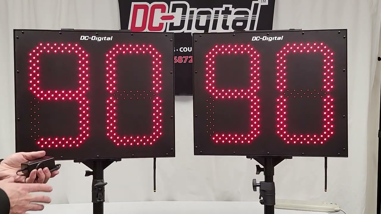 Portable Battery Operated Wireless Lacrosse Match Timers Everything ...