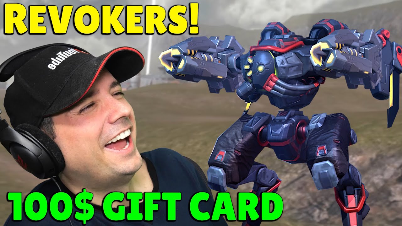 REVOKER Brawler & 100$ Gift Card Giveaway: Mech Arena - YouTube