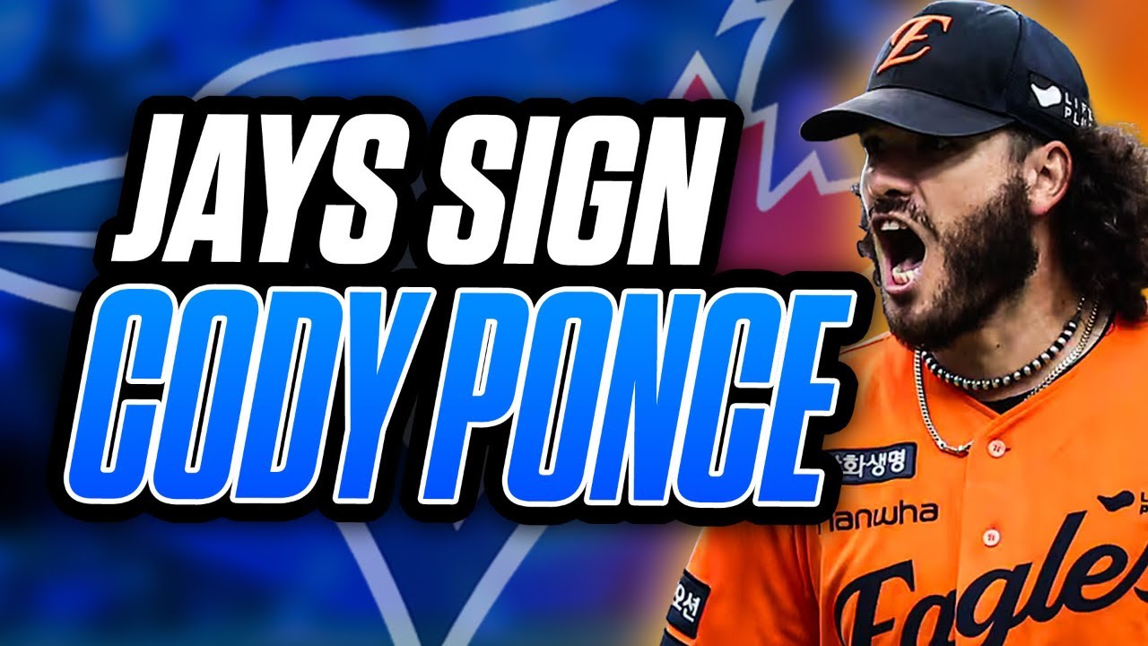 BLUE JAYS SIGN CODY PONCE - YouTube