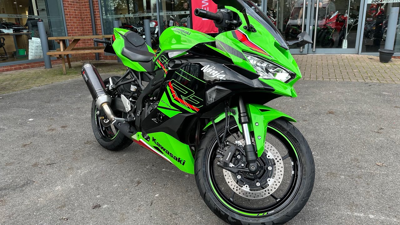 Kawasaki ZX 400 Srfnn (Green) walkaround with engine sound for sale ...
