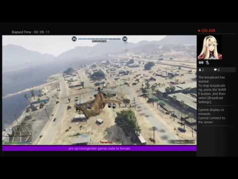 c.a transgender girl playing gta 5 online - YouTube