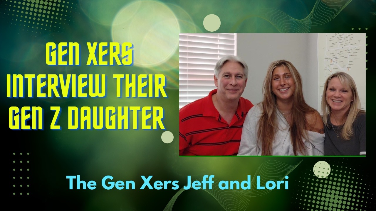 GenXers interview their GenZ daughter - YouTube