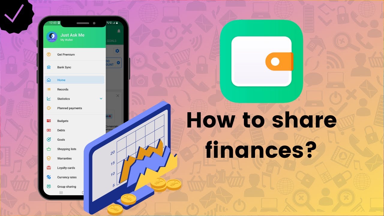 How to share finances on Wallet? - Wallet Tips - YouTube