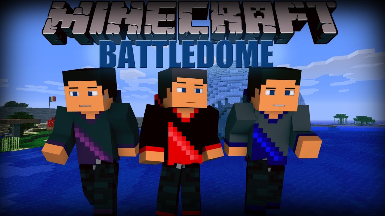 Minecraft: Battledome Minigame w/ SkyDoesMinecraft, JeromeASF ...