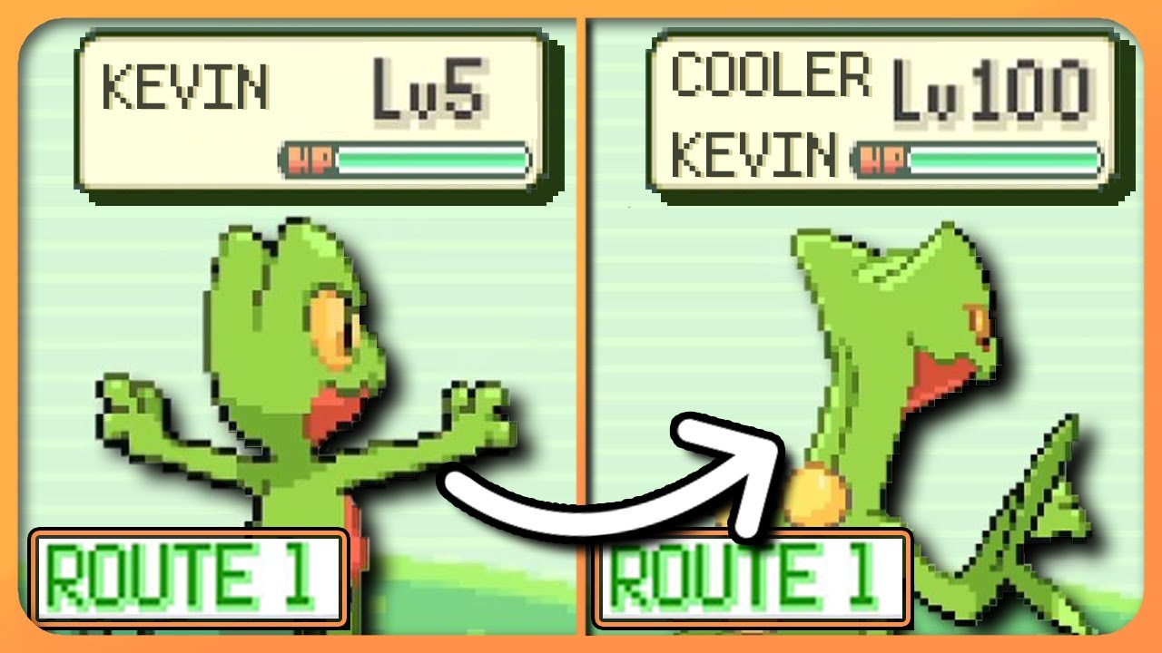 Pokemon Emerald Grinding to Lvl 100 on Route 1 - YouTube