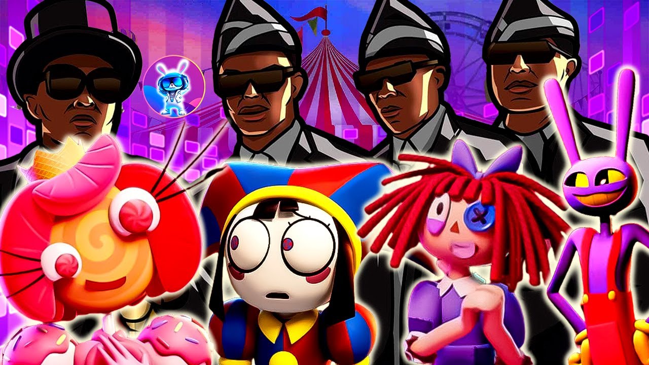 THE AMAZING DIGITAL CIRCUS _ Candy Carrier Chaos _ coffin dance song ...