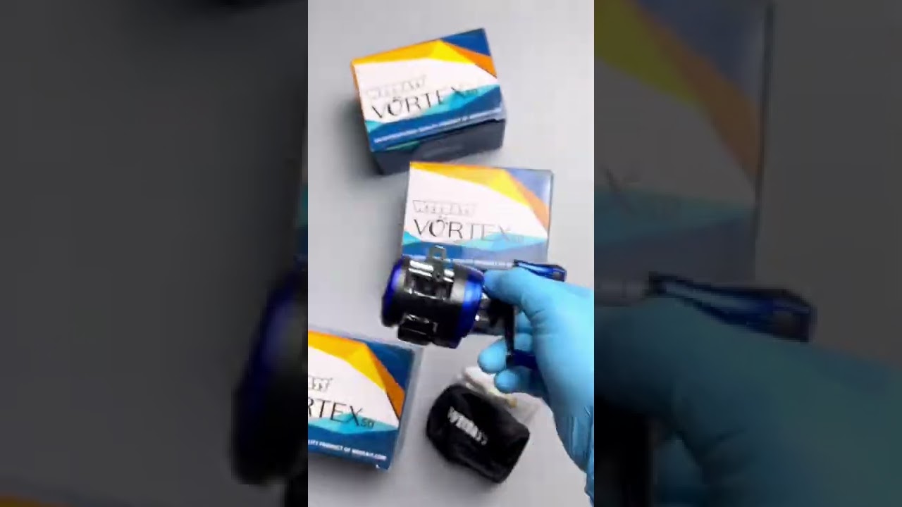 รอกทรงกลม Vortex 50/51 #fishing #weebass - YouTube