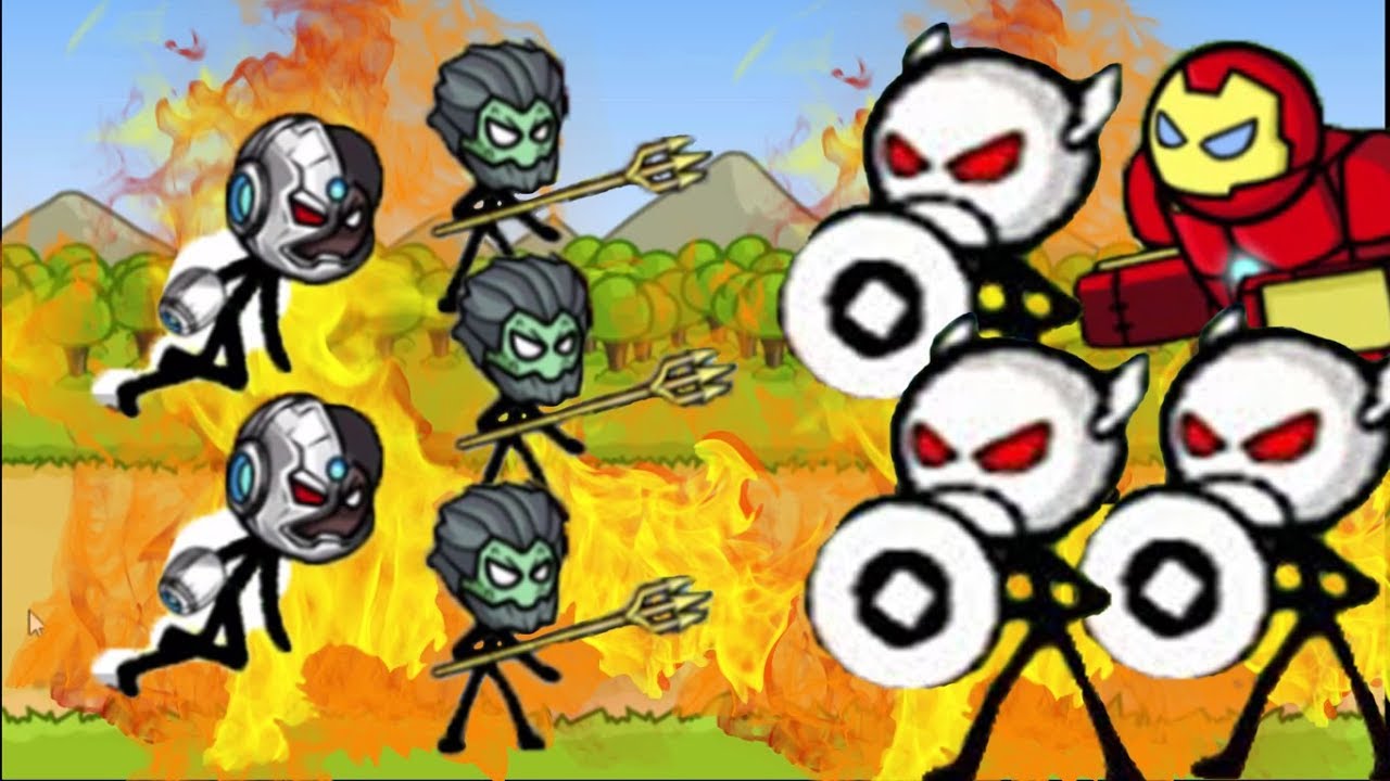 HERO Wars Super Stickman - Super RED Team - G4K Android Gameplay FHD ...
