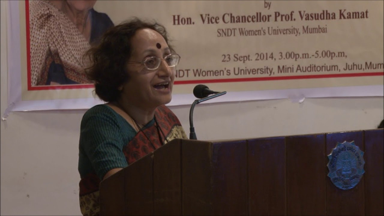The Fifth Dr. Neera Desai Memorial Lecture by Prof. Malavika Karlekar ...