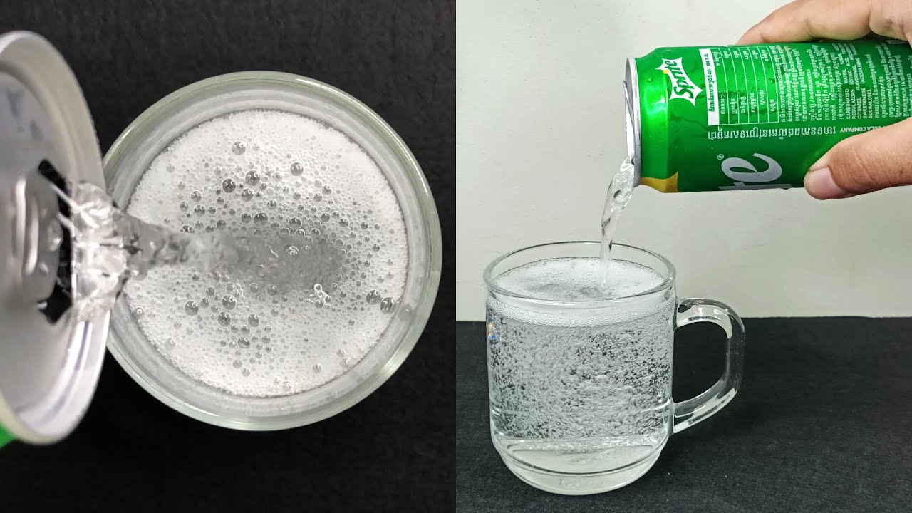 Amazing Sprite Pouring in slow motion - YouTube