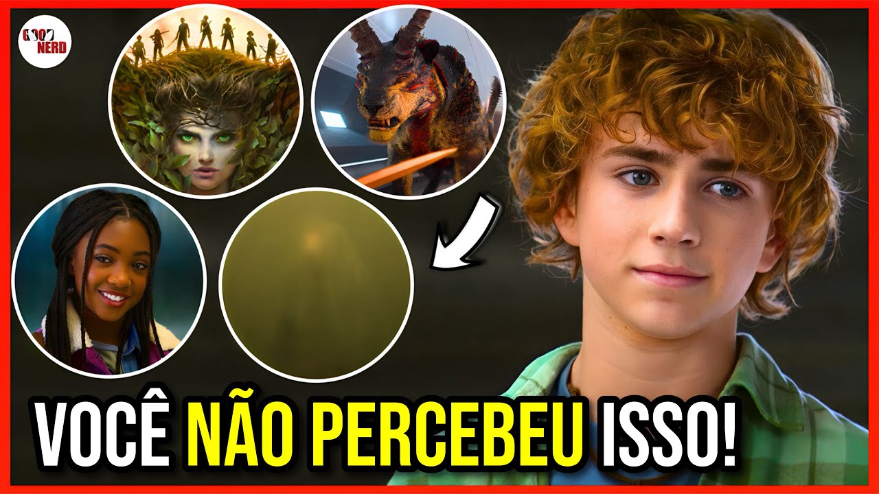 30 DETALHES QUE VOCÊ PERDEU EM PERCY JACKSON SÉRIE 1X04! - QUIMERA ...