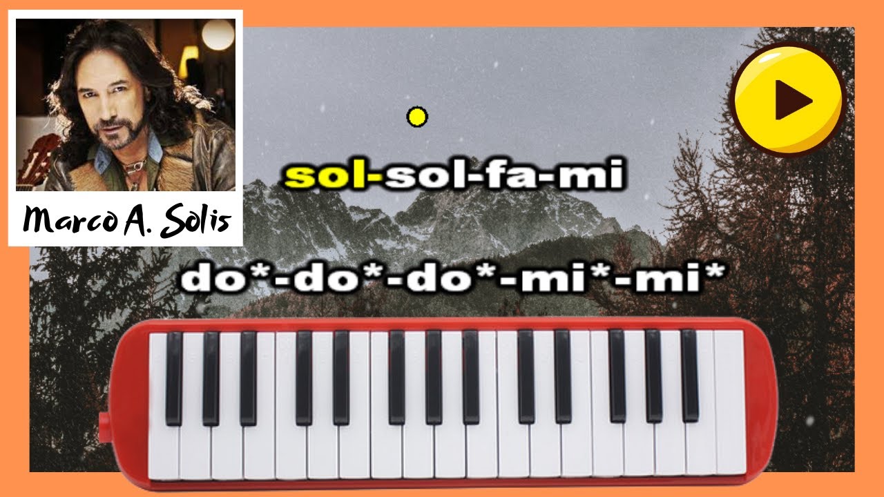 Tu Cárcel // MELÓDICA // NOTAS VideoTutorial con animación // Marco A ...