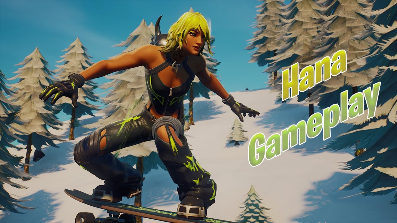 Fortnite Hana Gameplay Youtube
