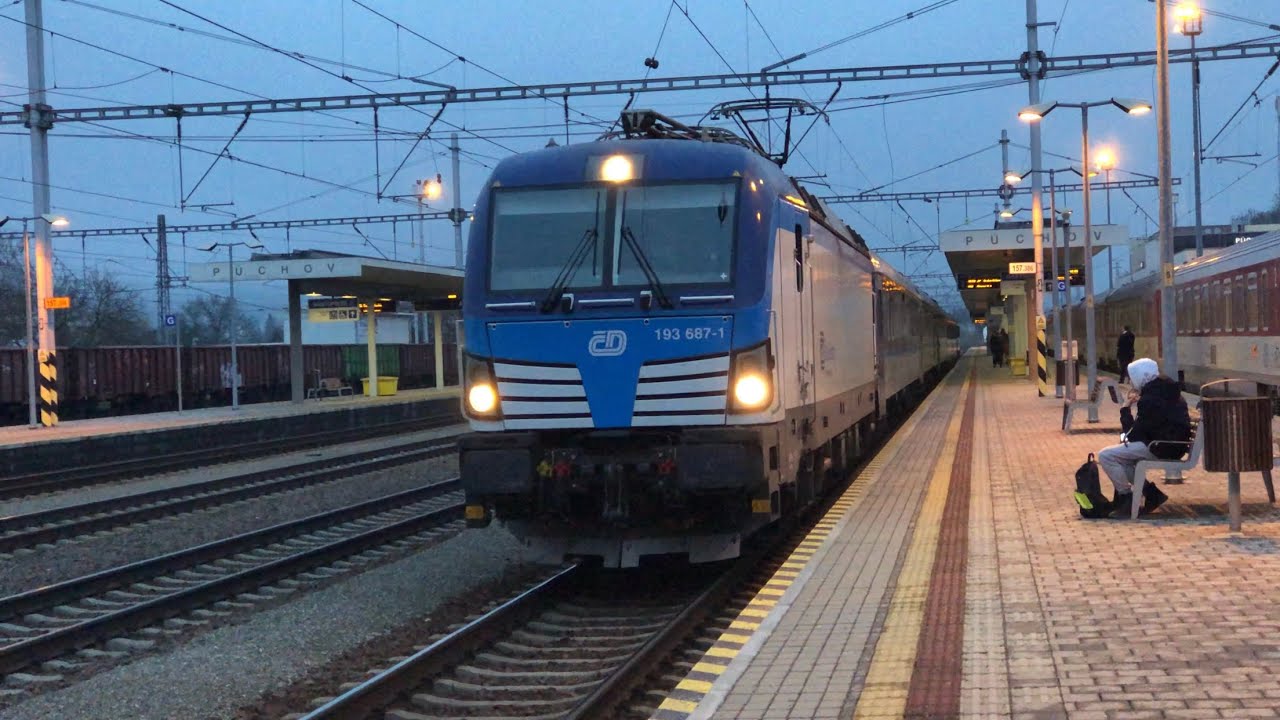 EC 122 Valašský expres - Púchov - YouTube