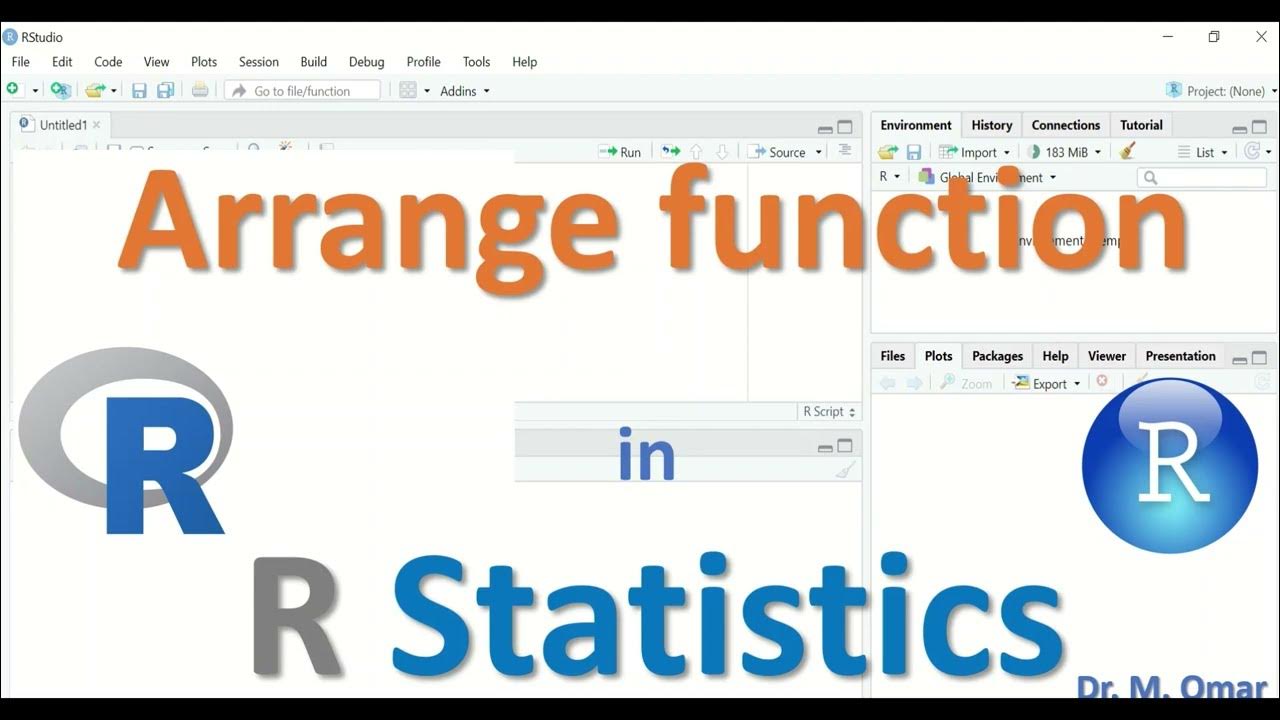 Arrange function in R Statistics - YouTube