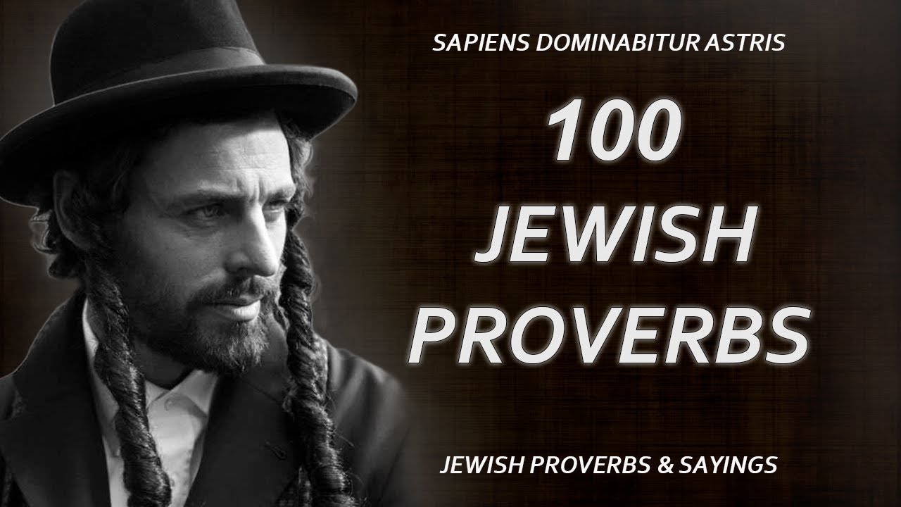 Jewish Proverbs and Sayings by SAPIENT LIFE - YouTube