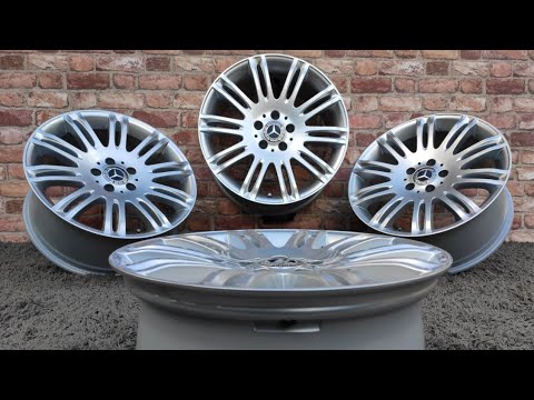 Felgi 5x112 18 Mercedes EVO SPORT W211 8.5j ET38 9j ET39 A2114015402 ...
