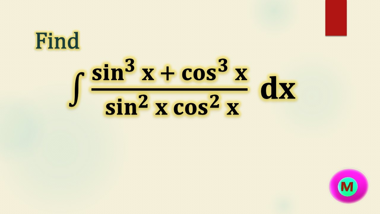 Integral sin 3 X cos 3 X sin 2 Xcos 2x YouTube integral-sin-3-x-cos-3-x-sin-2-xcos-2x-youtube
