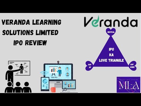 VERANDA LEARNING SOLUTIONS LIMITED IPO REVIEW #IPO #SHAREMARKET - YouTube