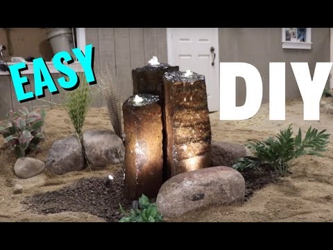 How to Build a Pondless Water Feature (DIY) - YouTube