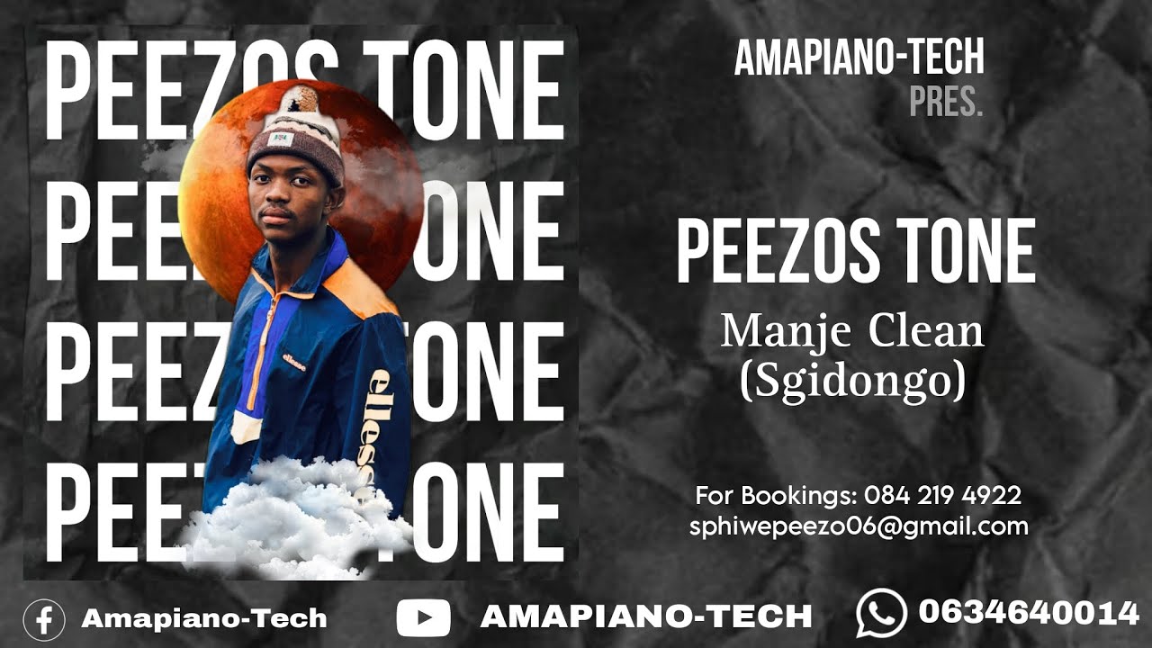 Peezos Tone - Manje Clean (Sgidongo) - YouTube