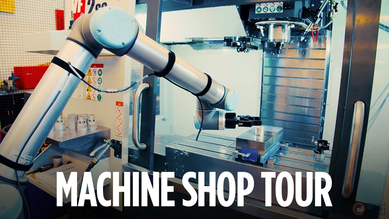 Machine Shop Tour | Manufacturing Technology - YouTube