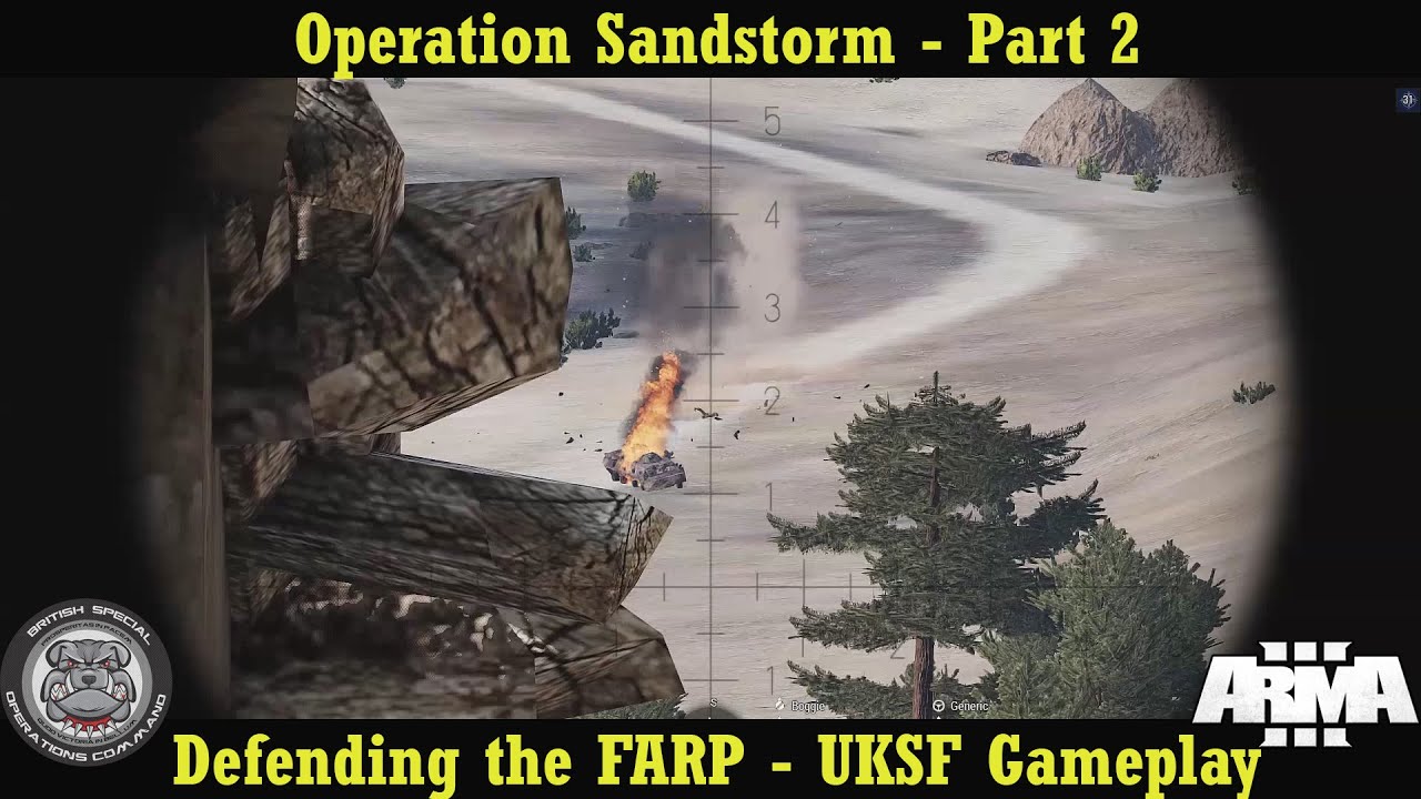ARMA 3 - Operation Sandstorm - Part 2 - UKSF Gameplay - YouTube