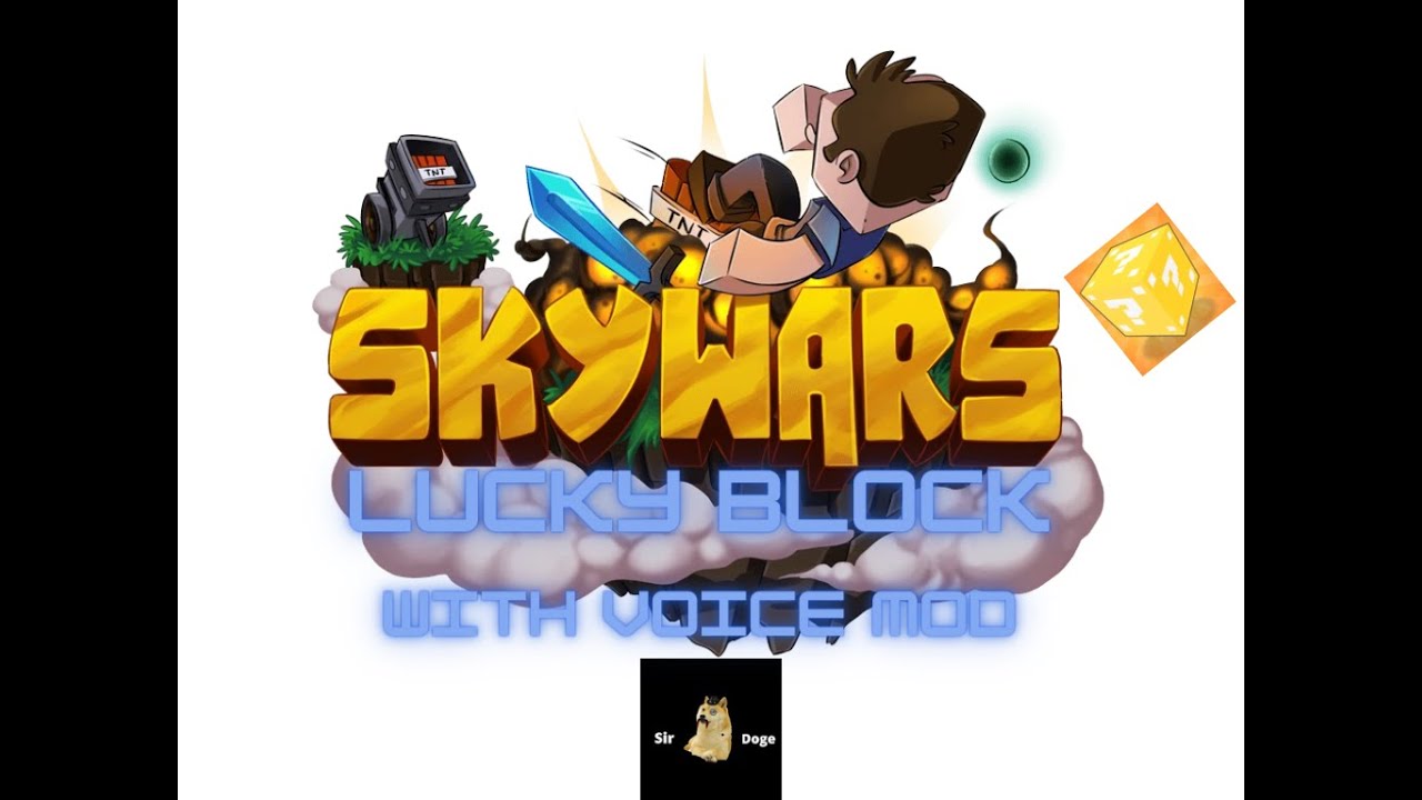 Lucky Block Fun! (Hypixel Skyblock with VoiceMod) - YouTube
