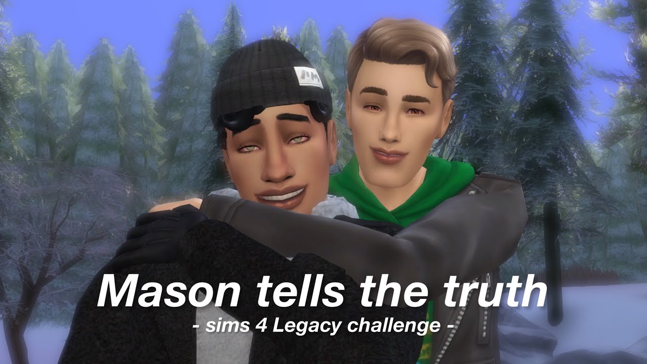 Mason has a confession || Sims 4 Legacy challenge EP67 || solitasims ...