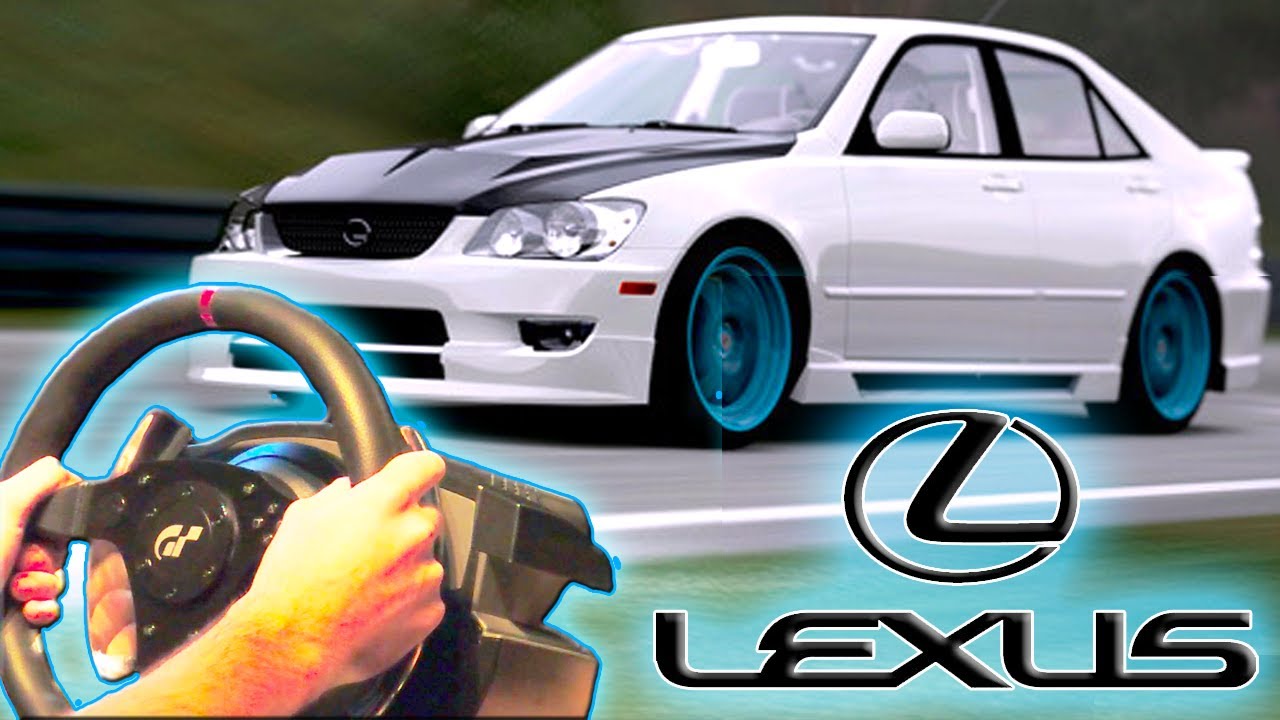 City Car Driving - Drifting with Lexus IS 300 (Steering Wheel PC ...