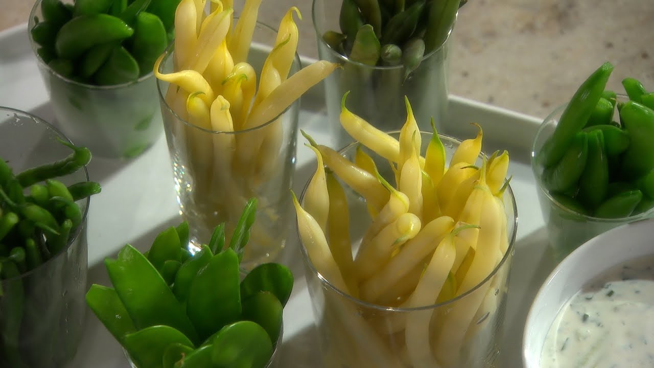 Mixed Bean Crudite - Martha Stewart's Cooking School - YouTube