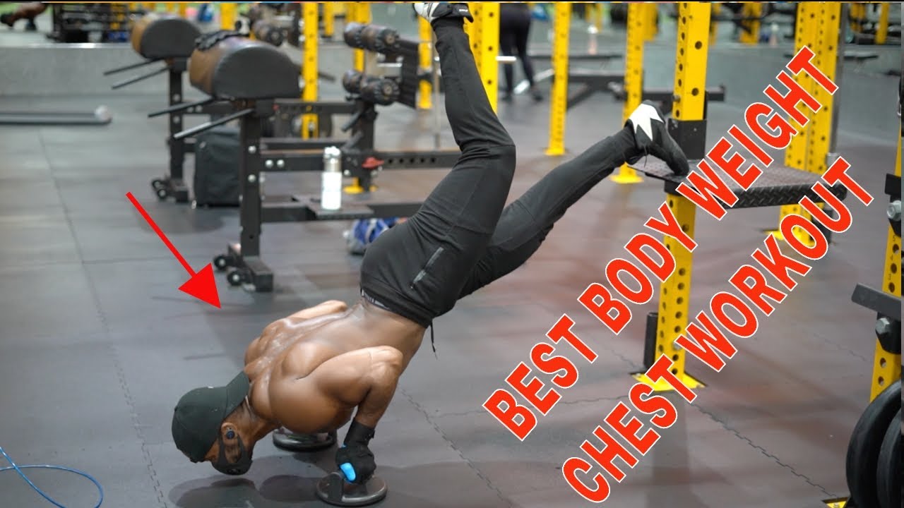 Best Body Weight Chest Workout||Cardio Combo||Time Saver||All fitness ...
