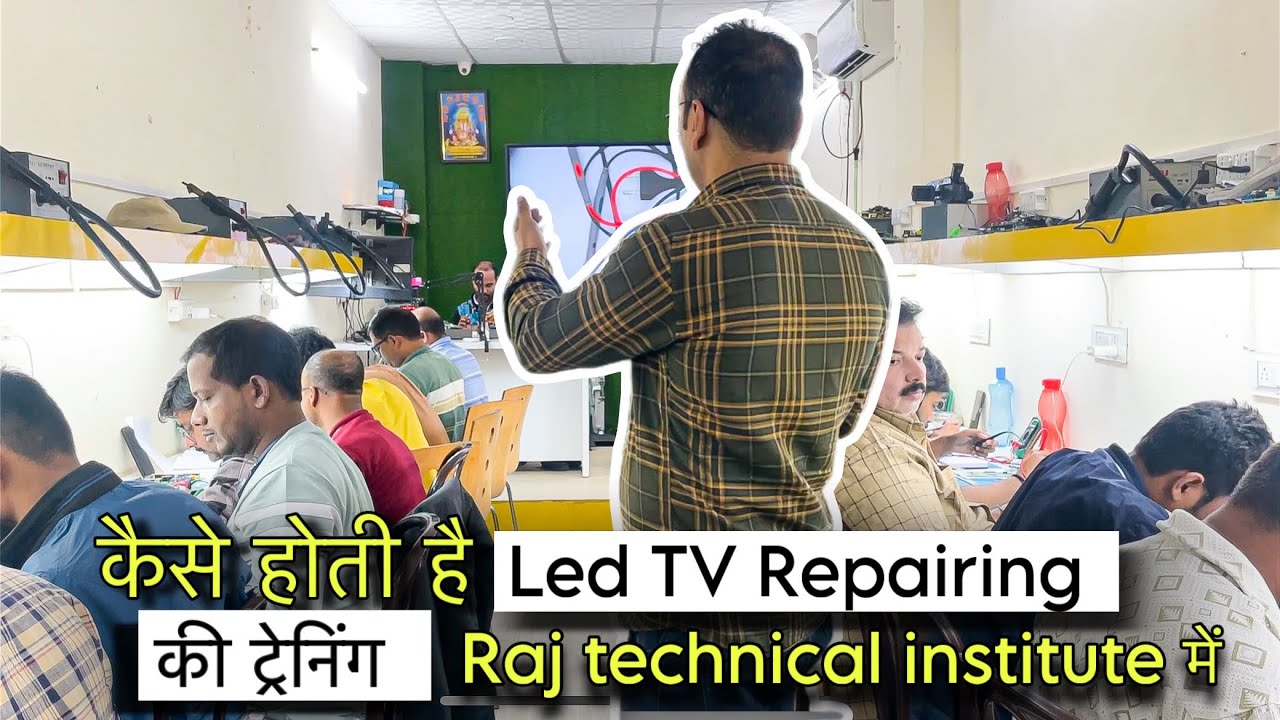 Led tv repairing कैसे सीखें | led tv repairing course | mobile ...