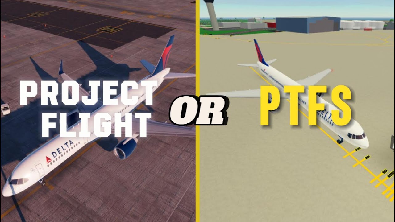 Project Flight VS PTFS(part 1), Which one do you prefer? - YouTube