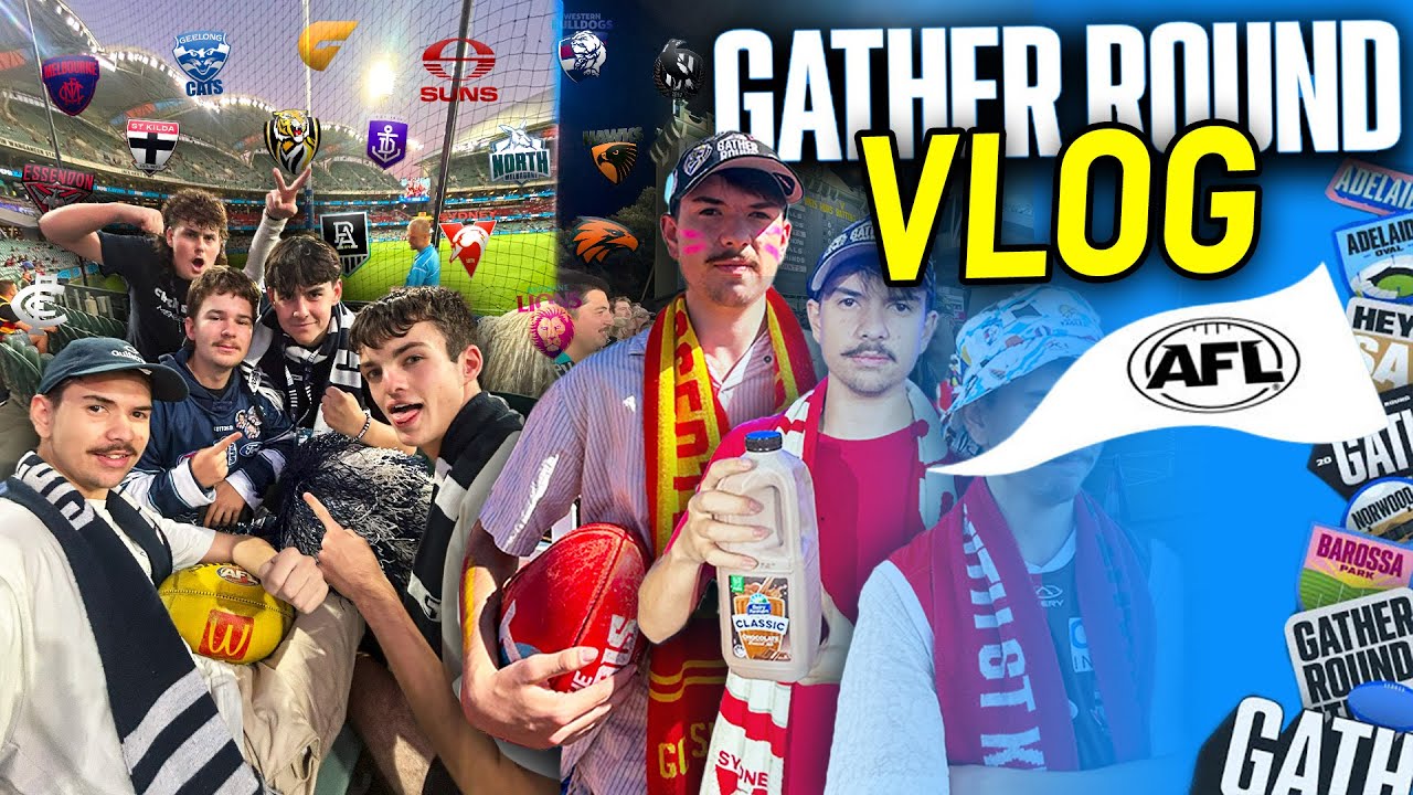 THE BEST FOOTY WEEK EVER!!! 2025 AFL Gather Round Vlog!! - YouTube