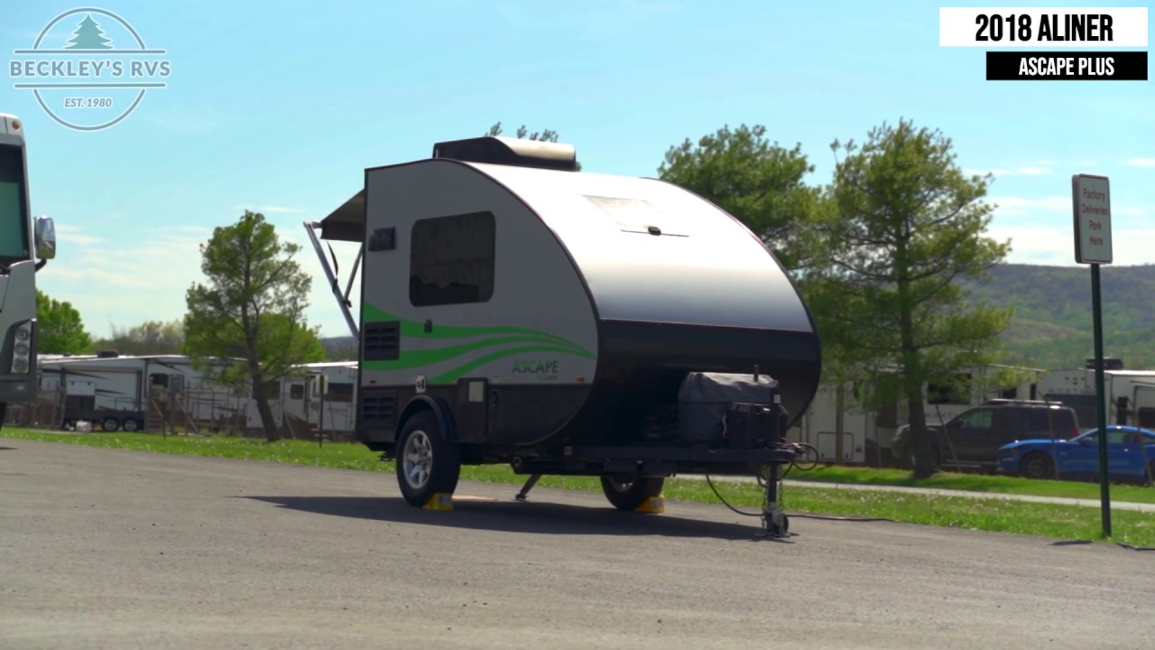 Previously Enjoyed 2018 ALiner Ascape Plus at Beckley's RVs - YouTube